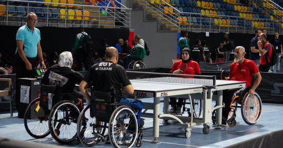 Egyptian-Saudi Paralympic table tennis camp - SPORT MIDDLE EAST